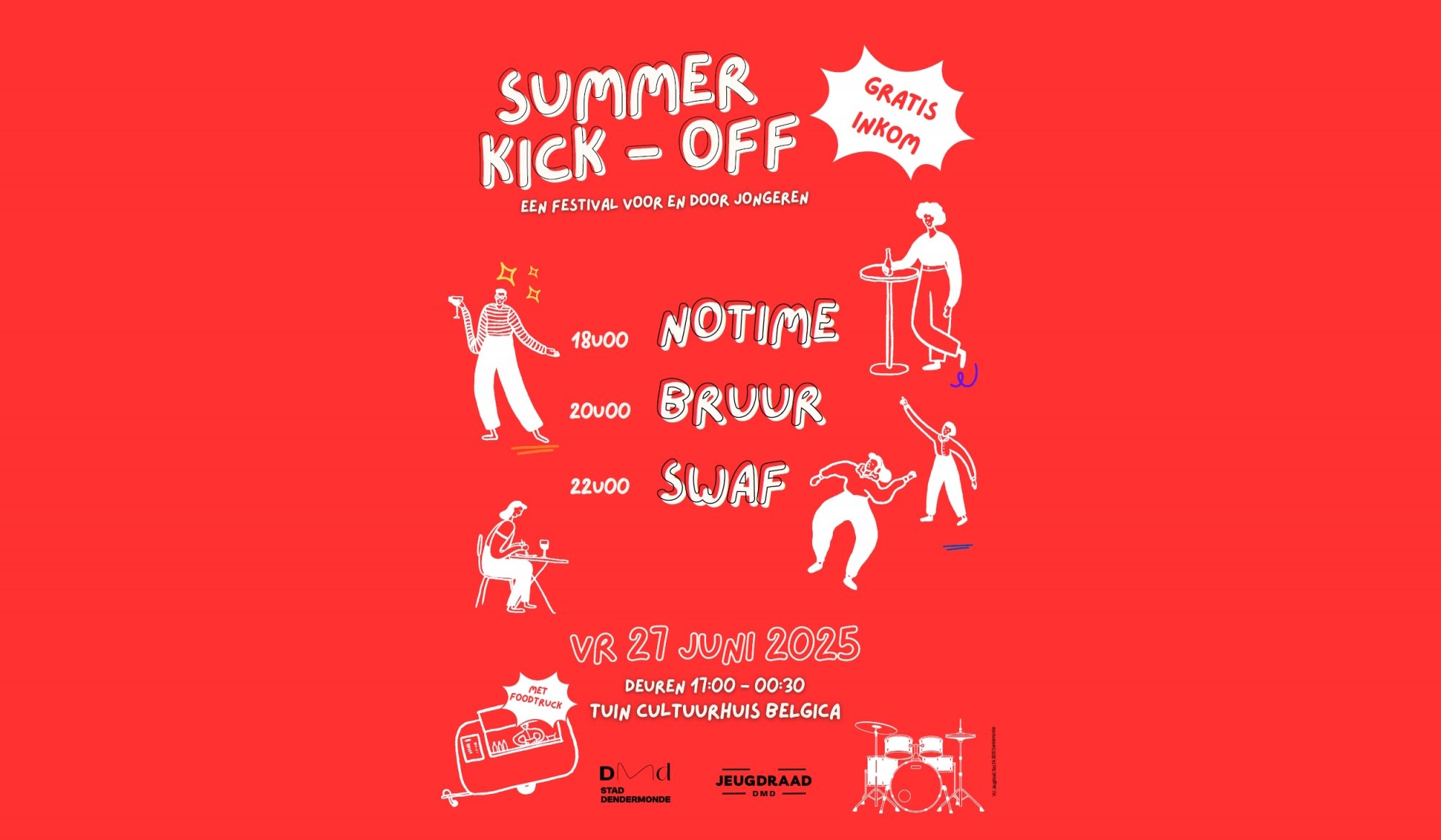 Summer Kick-off - Programma - Cultuurhuis Belgica